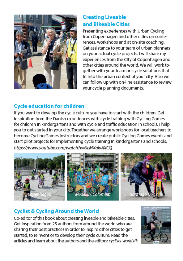 Urban Cycle Planning - Cycling Embassy of Denmark